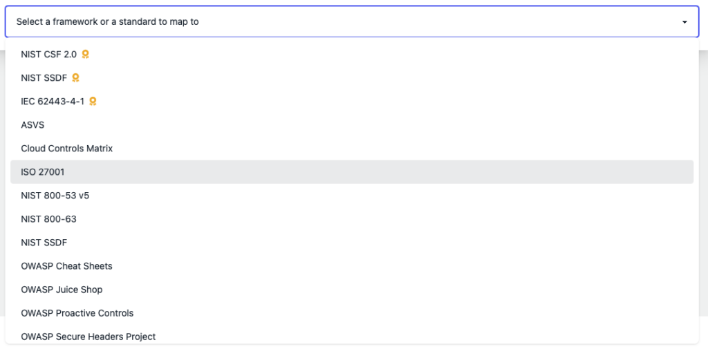 Mapping compliance standards by using SAMMY and OpenCRE
