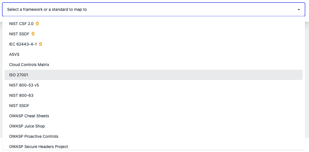 Mapping compliance standards by using SAMMY and OpenCRE